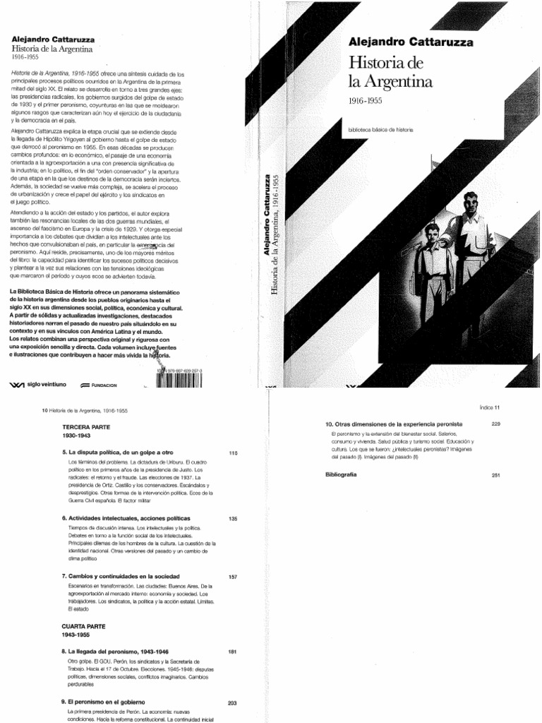 Unidad 2 - Cattaruzza | PDF