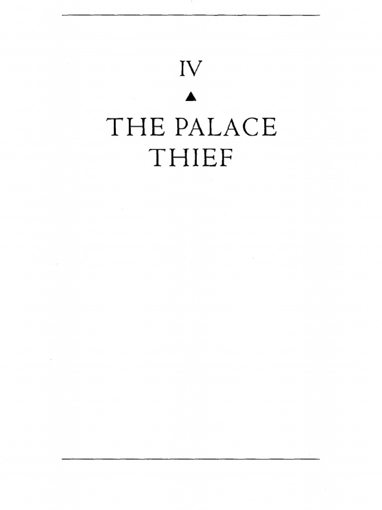 The Palace Thief | PDF