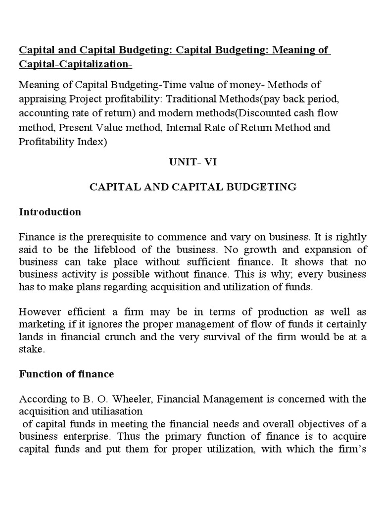 Capital Budgeting and Working Capital Analysis | PDF | Equity (Finance) | Preferred Stock
