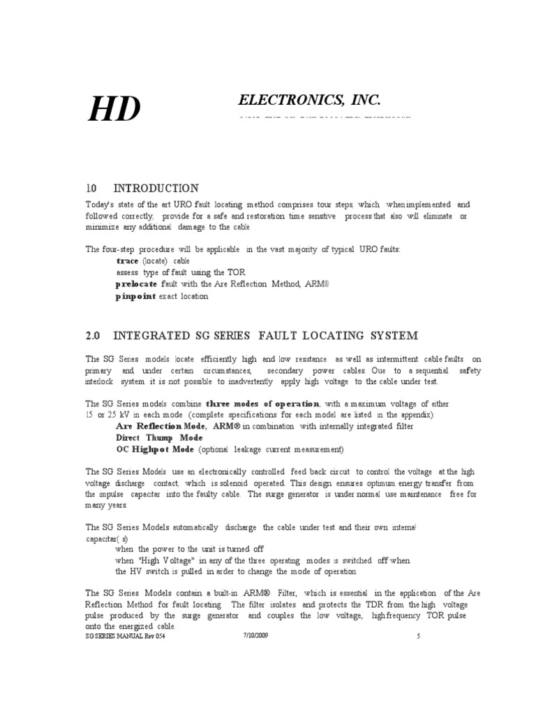 2instruction Manuals SG25-1150 | PDF | Voltage | Capacitor