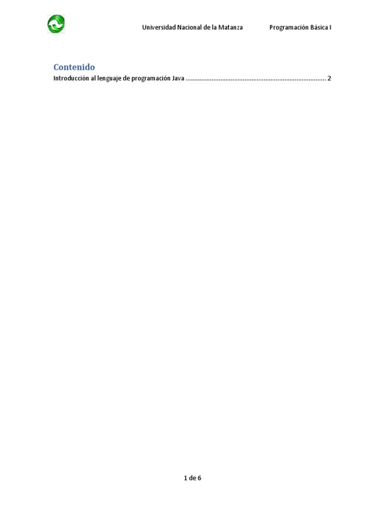 4 Introduccion Al Lenguaje de Programacion Java11 | PDF