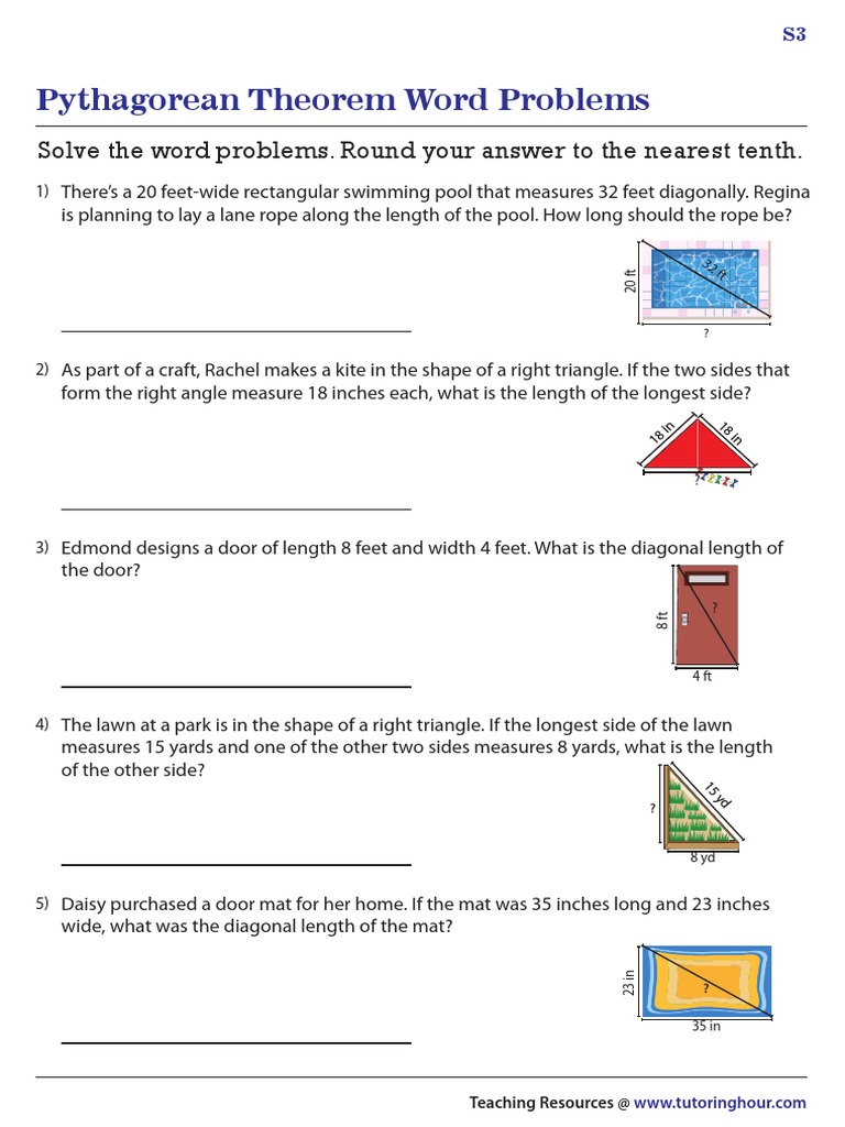 Word Problems 3 | PDF | Length | Foot (Unit)
