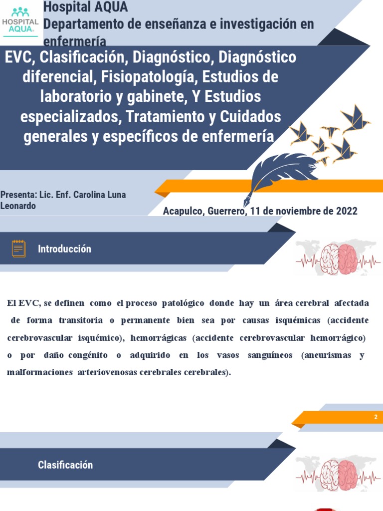 Guía Completa sobre EVC: Diagnóstico y Tratamiento | PDF | Carrera ...