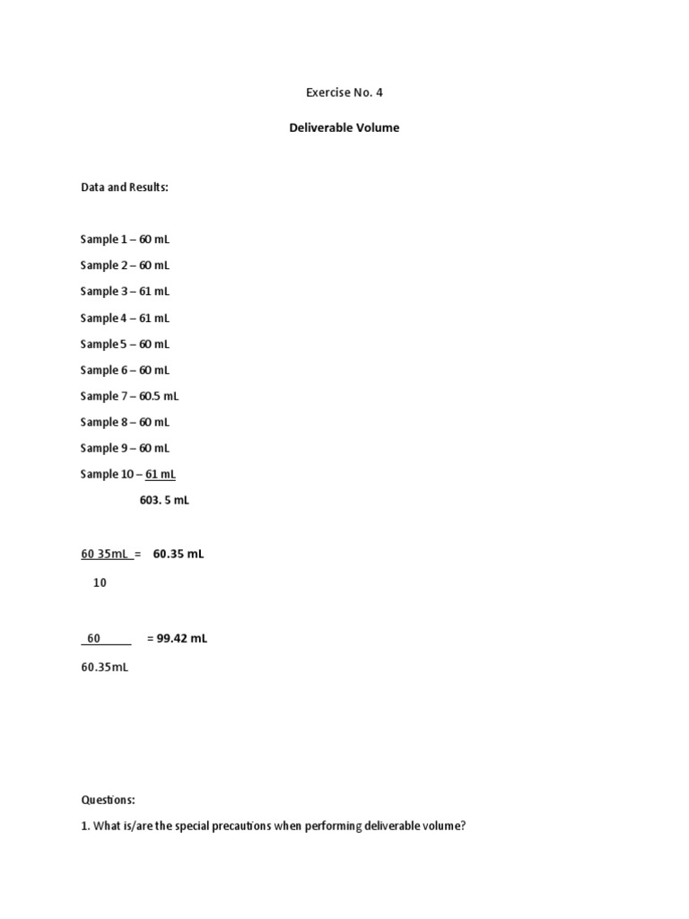 Lab Exercise 4 Pdf Volume 