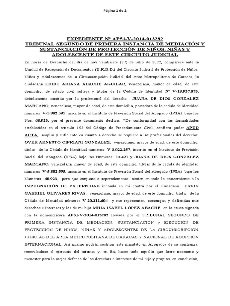 Juana Poder Apud Acta | PDF | Gobernancia | Instituciones sociales