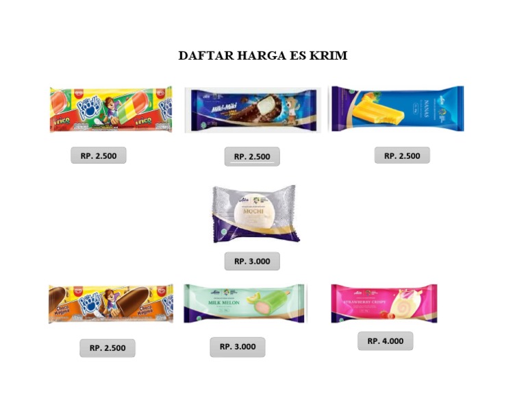 Aice Ice Cream Paket Mochi Lovers Es Krim Eskrim 20pcs Shopee Indonesia