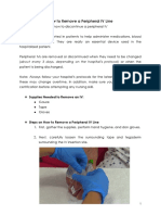 HII Coding Process Guide | PDF | Intravenous Therapy | Injection (Medicine)