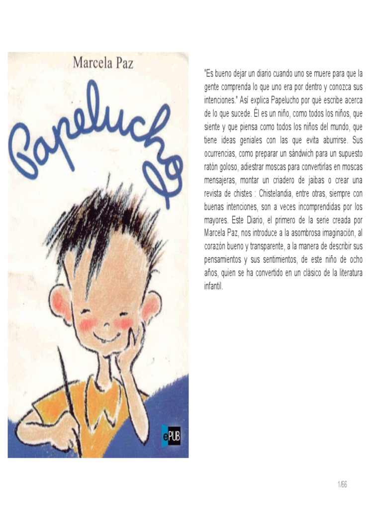 Papelucho (2xjoja66) - Marcela Paz | PDF