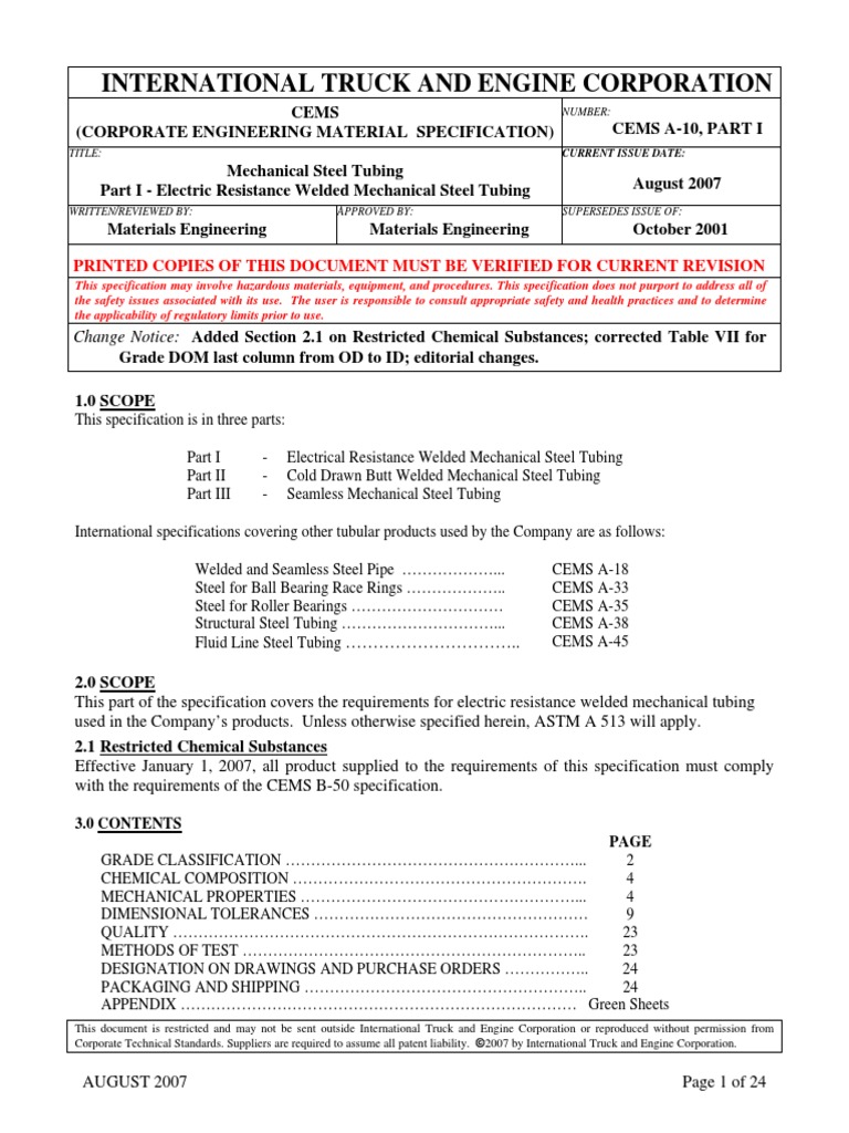 CEMS A 10 Part I | PDF