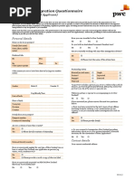 INZ1224 Visitor Visa Declaration Form | PDF | Travel Visa | Immigration