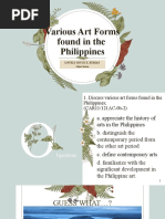 Contemporary Arts Grade 12 Module 1 | PDF | Philippines | Traditions