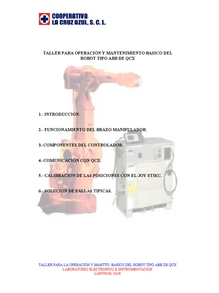 Curso de Robot Abb | PDF | Robótica | Robot
