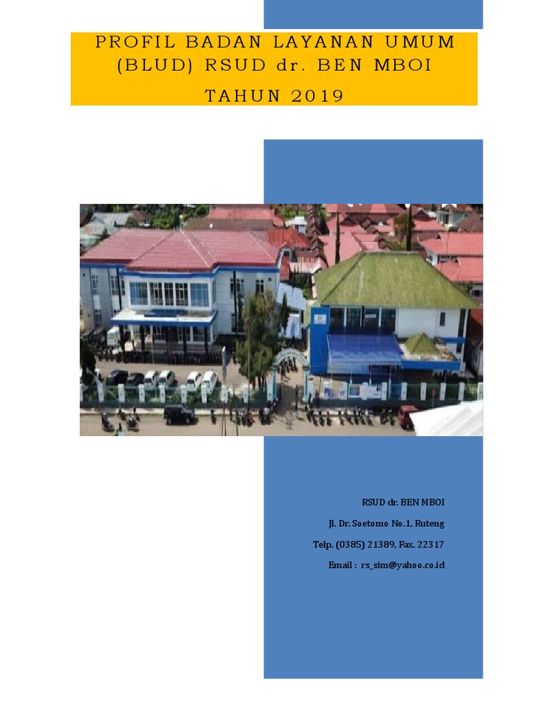 Profil RSUD dr. Ben Mboi 2019 | PDF