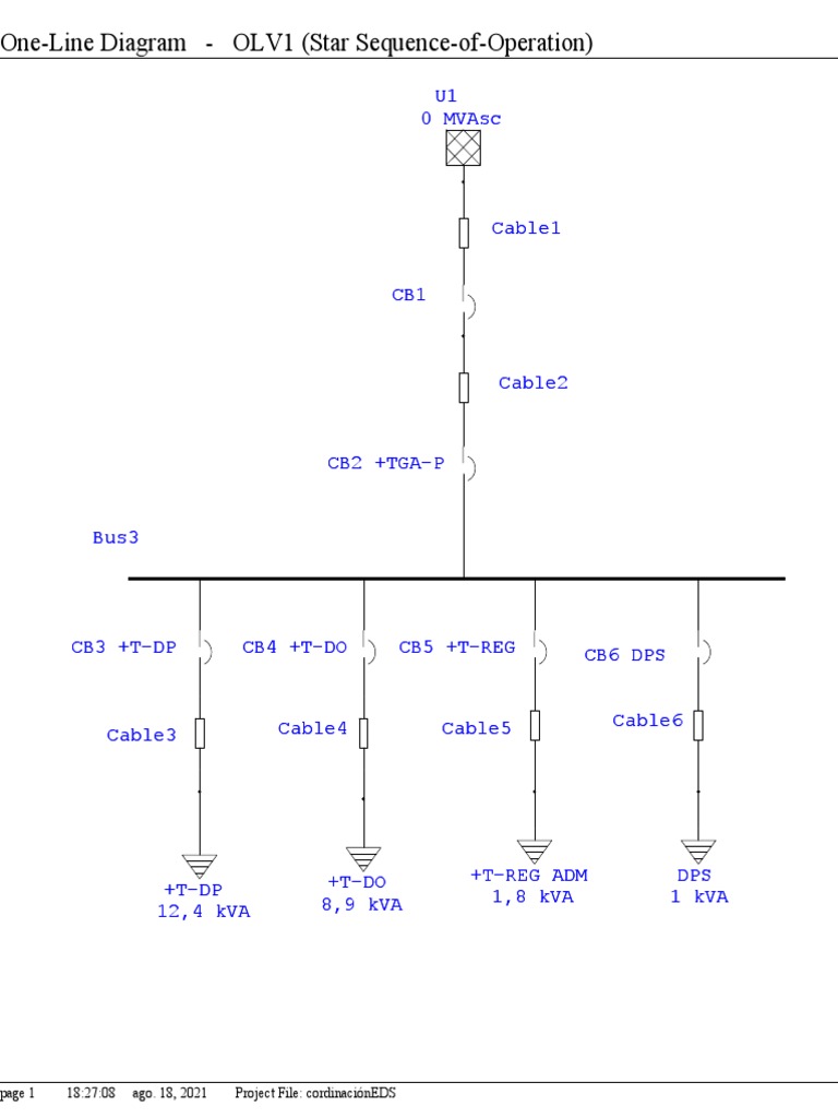 Diagrama Unifilar | PDF
