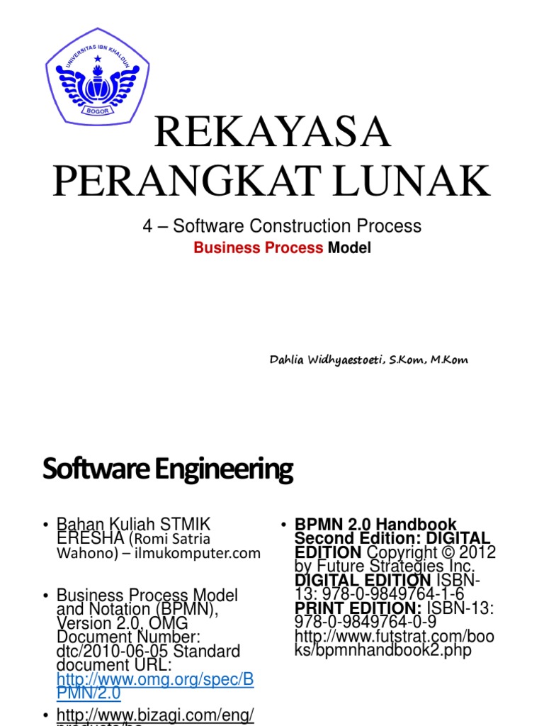 4 - Software Contruction Proces - Business Process | PDF | Use Case | Systems Theory