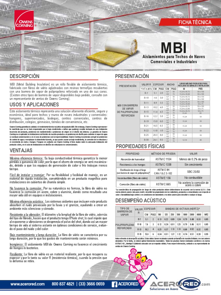 MBI Ficha Tecnica | PDF