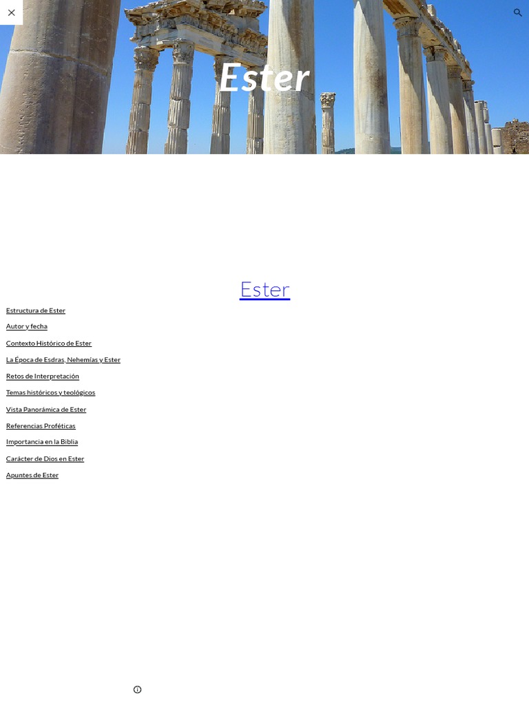 Estudio Inductivo de La Biblia - Ester | PDF | Esther | Libro de Ester