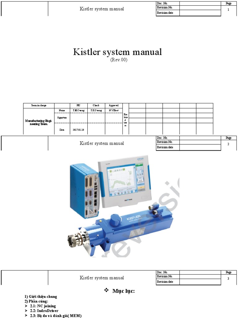 Kistler | PDF