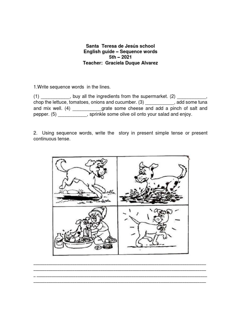 Sequence Words. | PDF