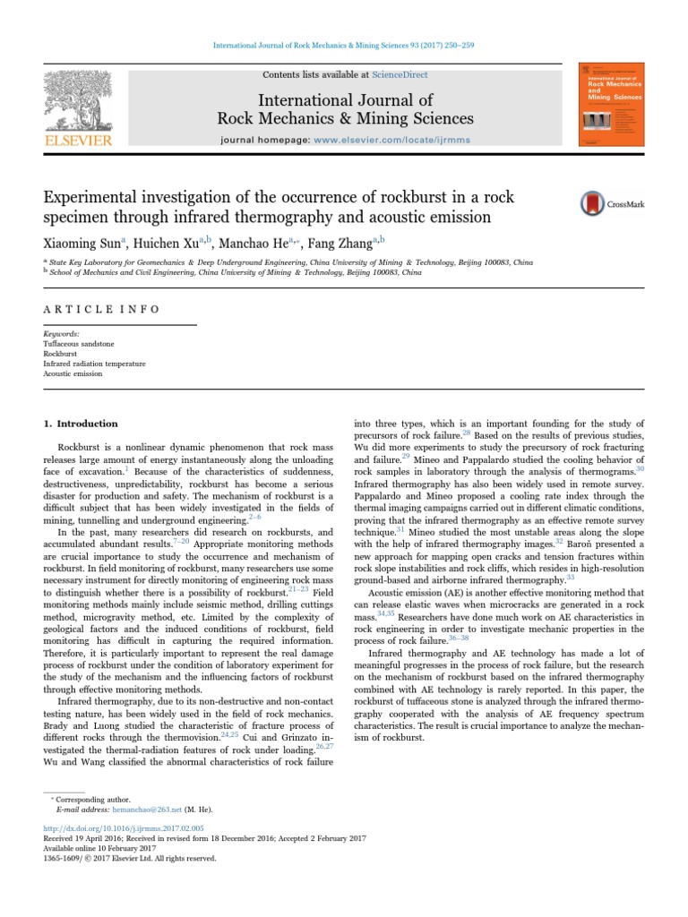 Sun Et Al 2017 | PDF | Infrared | Thermography