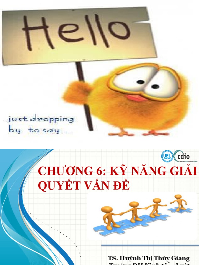 Chuong 6-Ky Nang Giai Quyet Van de | PDF