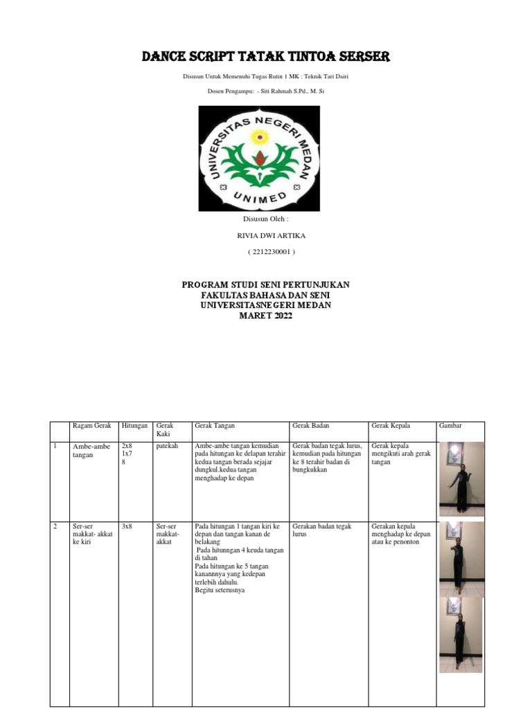 Dance Script Tatak Tintoa Serser-Dikonversi-Dikompresi | PDF