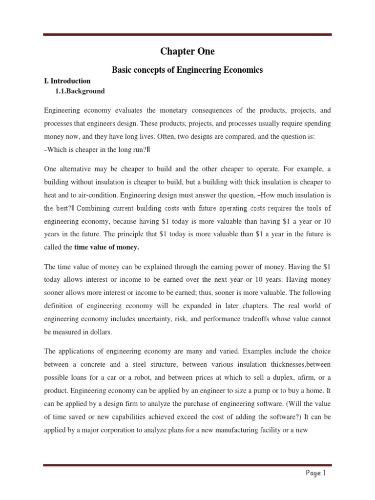 Engineering Economics Notes 11 | PDF | Interest | Supply And Demand
