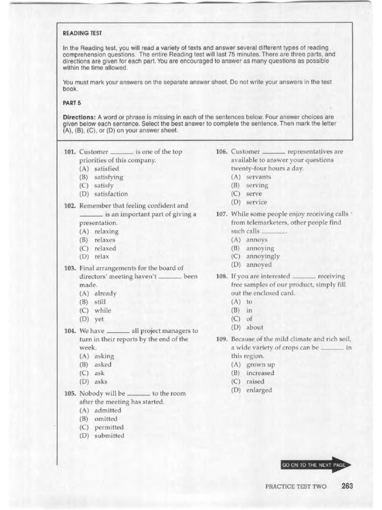 Part 05 06 - Long Intro Test 02-Đã G P | PDF
