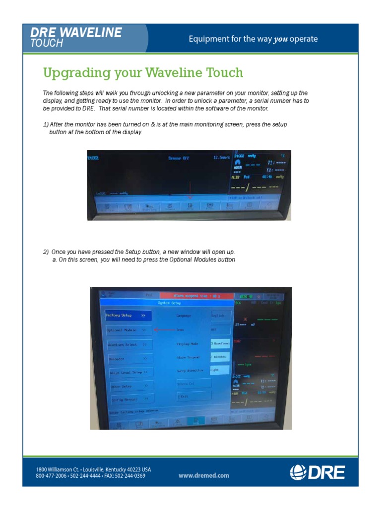 Waveline Touch Upgrade | PDF | Computer Architecture | Computer Science