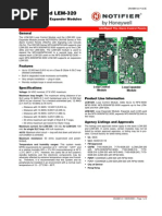 NOTIFIER INSPIRE N16e N16x Fire Alarm Control Panel Data Sheet | PDF ...