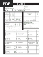 Delta Green Character Sheet | PDF