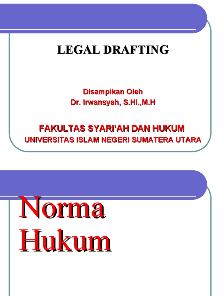 Legal Drafting | PDF