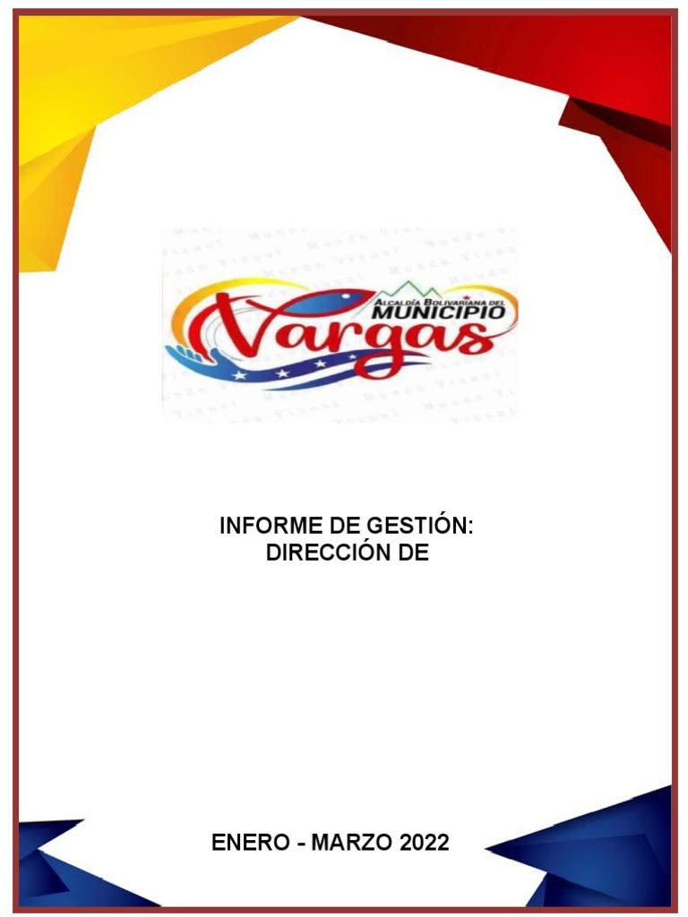 Modelo Informe de Gestion | PDF Modelo Informe de Gestion | PDF