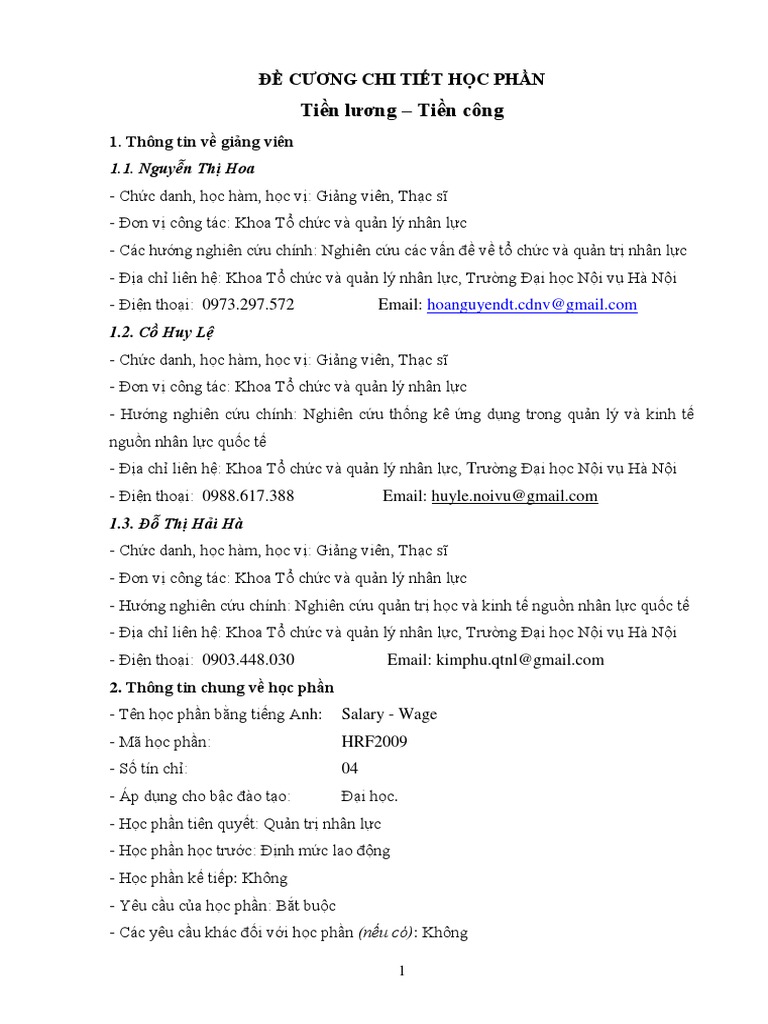 DCMH Tienluong | PDF