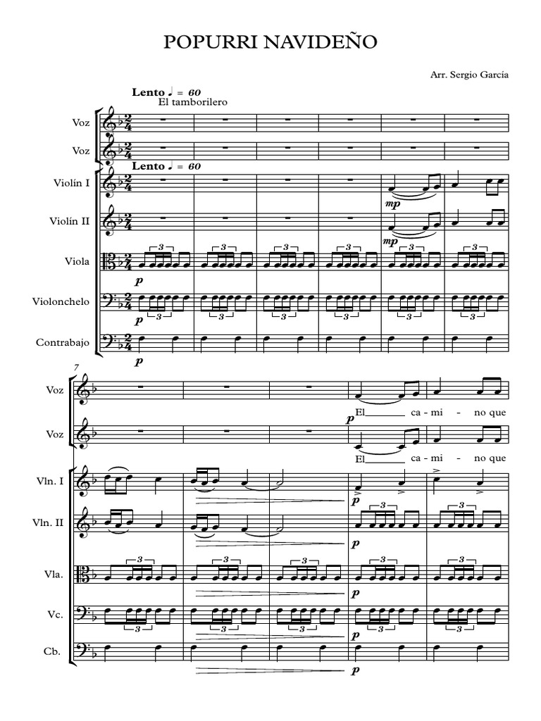 Popurri Navideño | PDF