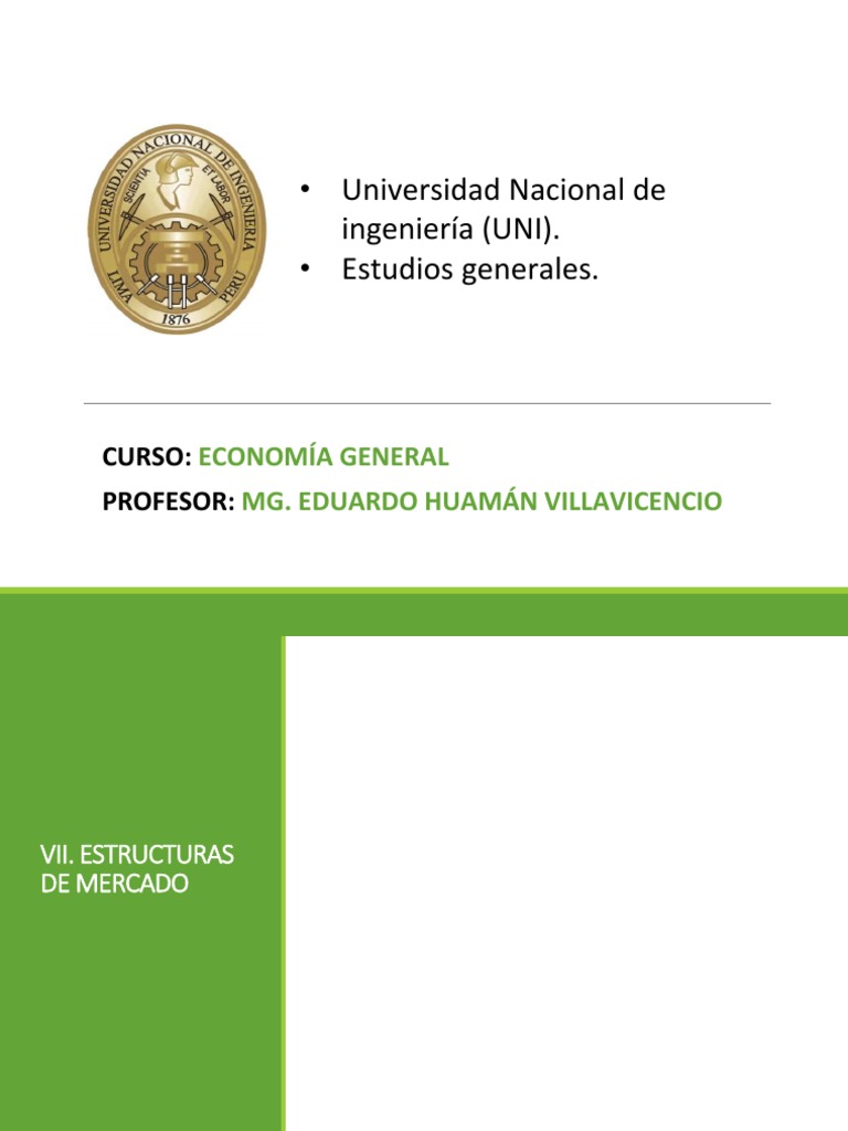 Ec. General - Tema 7 - Competencia Perfecta e Imperfecta | PDF