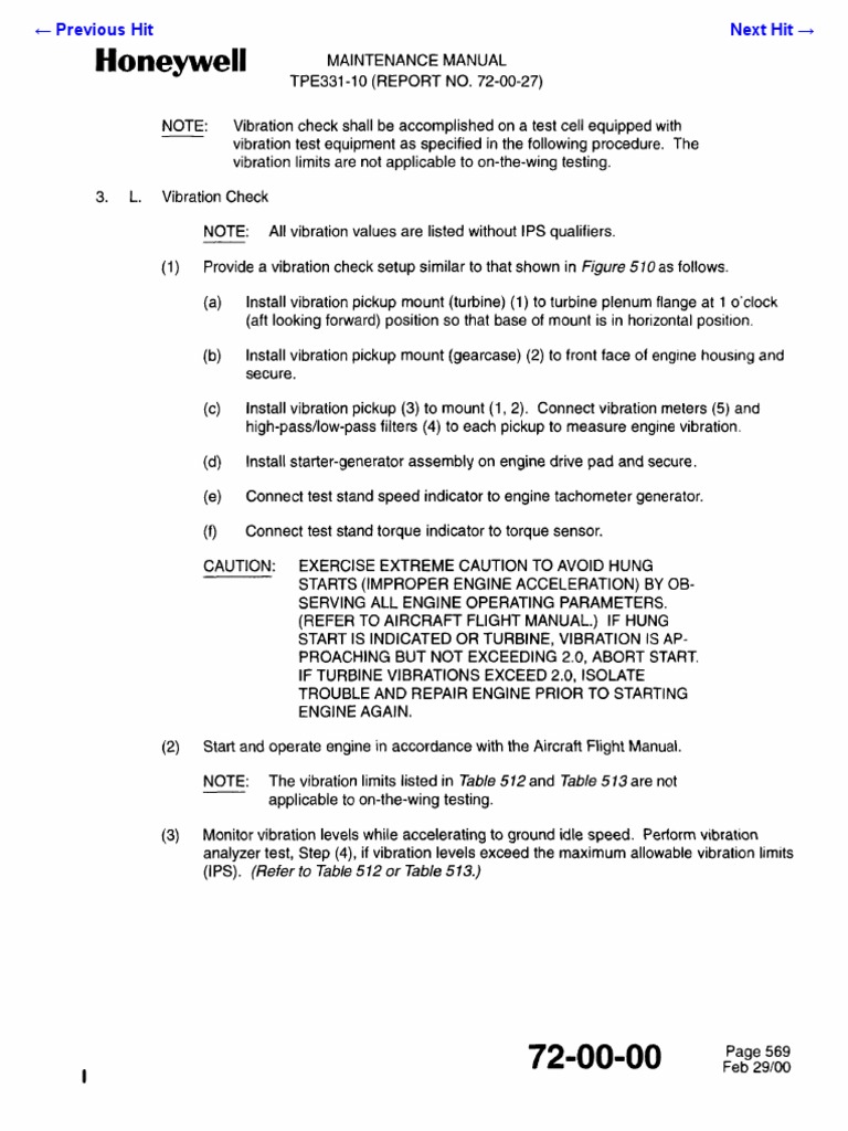 EMM 72-00-00 3L Vibration-Check | PDF | Electrical Engineering ...