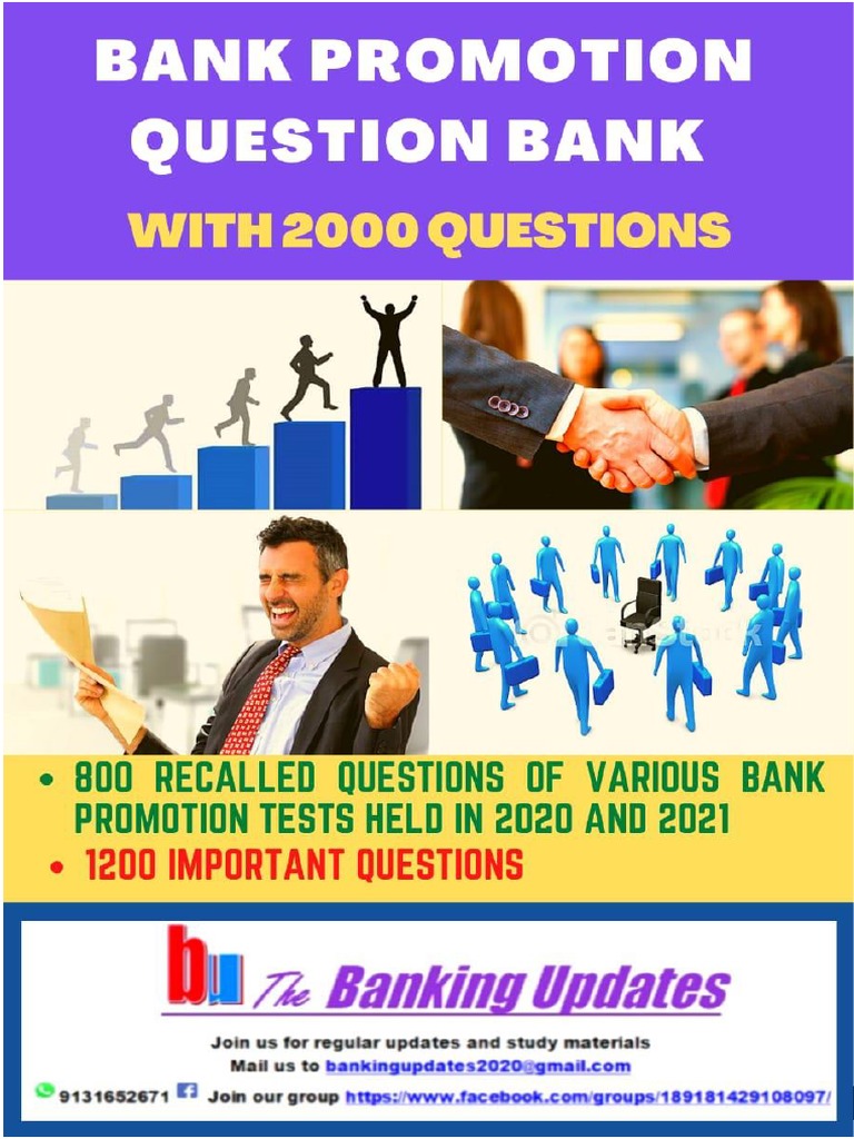 The Banking Updates Question Bank Dec 2021 | PDF | Reserve Bank Of ...