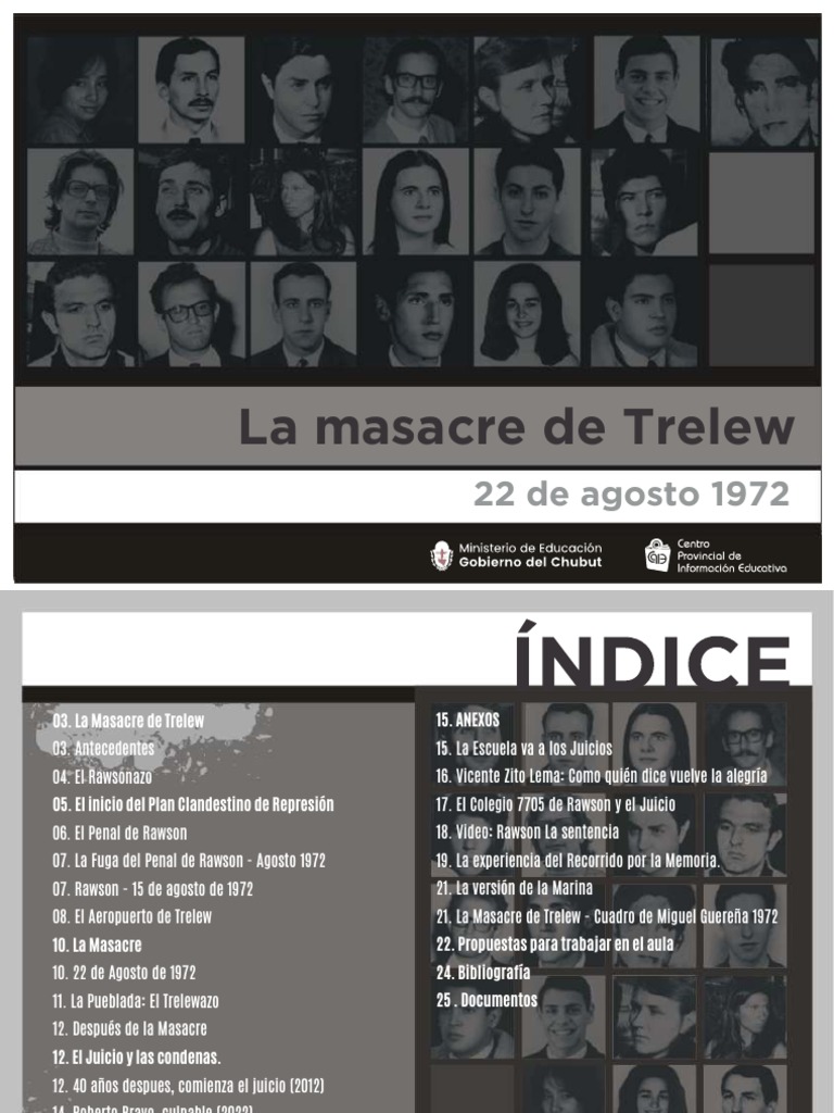 Masacre de Trelew: Contexto y Consecuencias | PDF | Argentina