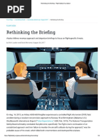 Preflight Briefing Checklist | PDF | Flight Attendant | Aviation