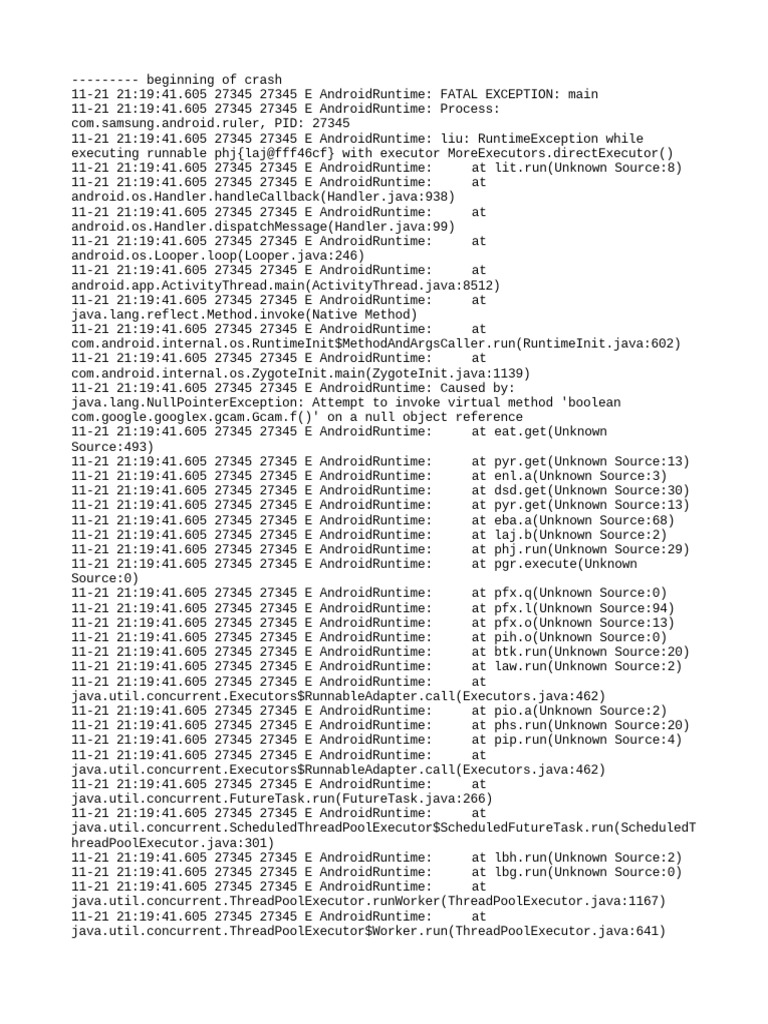 Log Cat 1669076404653 | PDF | Java (Programming Language) | Computer Science