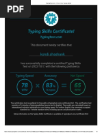 View Your Typing Test Results | PDF | Text | Human Communication