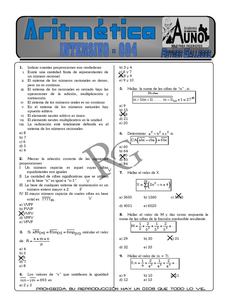 Repaso III | PDF | Sustracción | Número racional