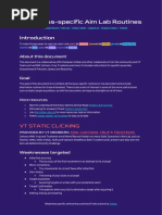 Voltaic X Aimlabs - Weakness-Specific Aim Training Routines | PDF ...