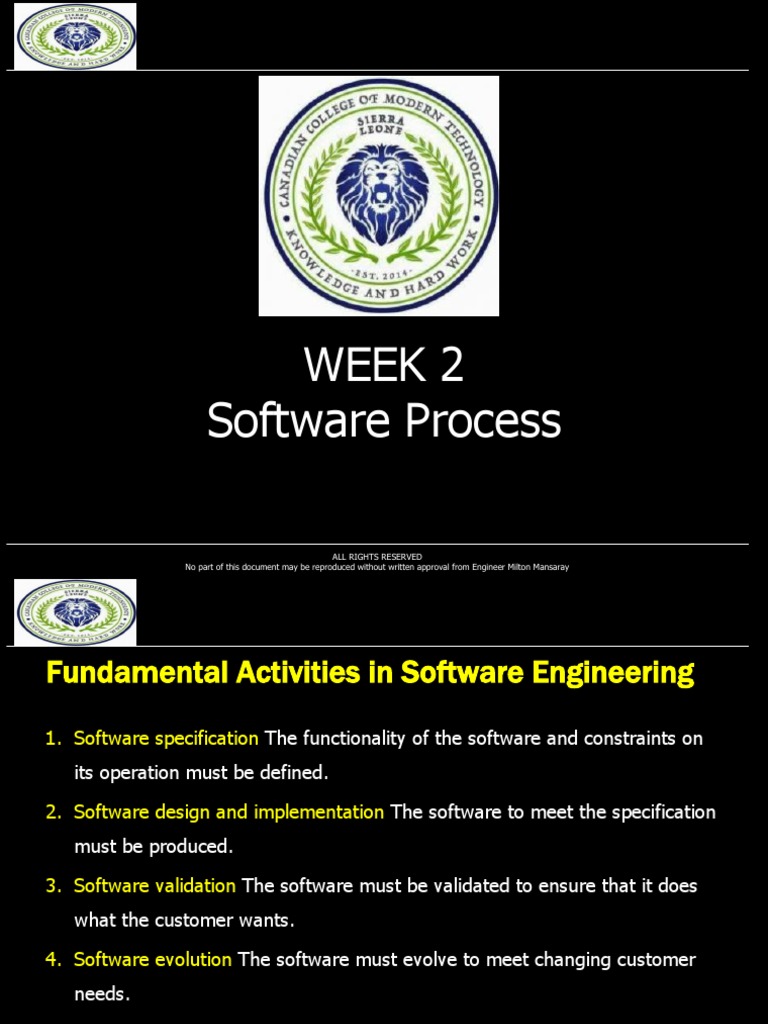 Chapter 2 Software-Process | PDF