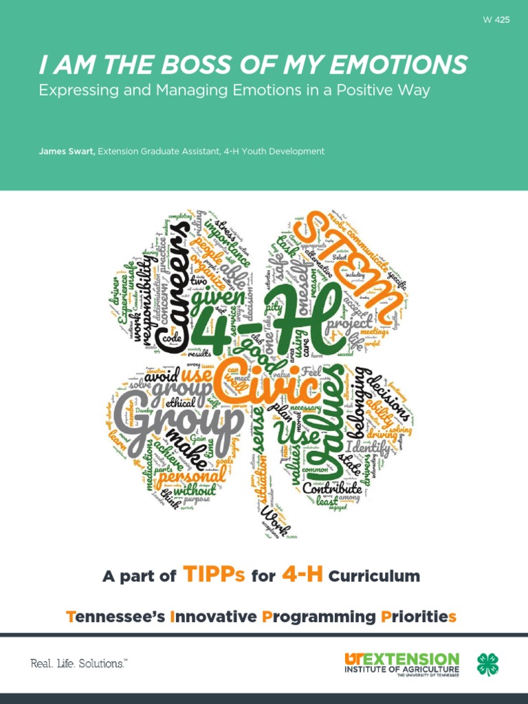 I am the Boss of My Emotions: A Positive Approach to Expressing and ...