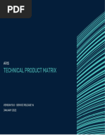 ARIS Functional Product Matrix | PDF | Share Point | Databases