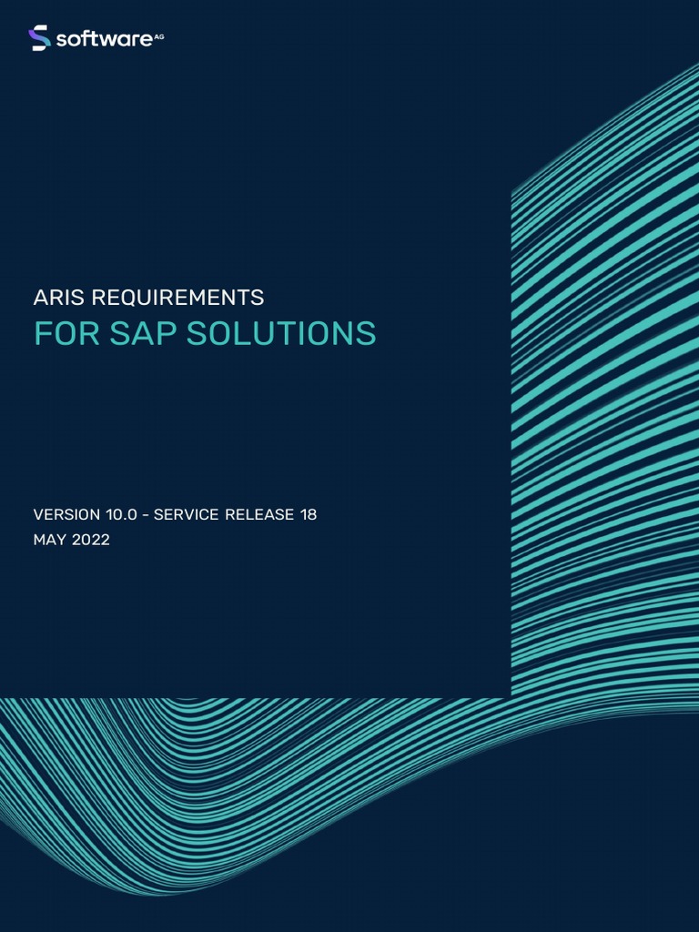 ARIS Requirements For SAP Solutions | PDF | License | Computer File