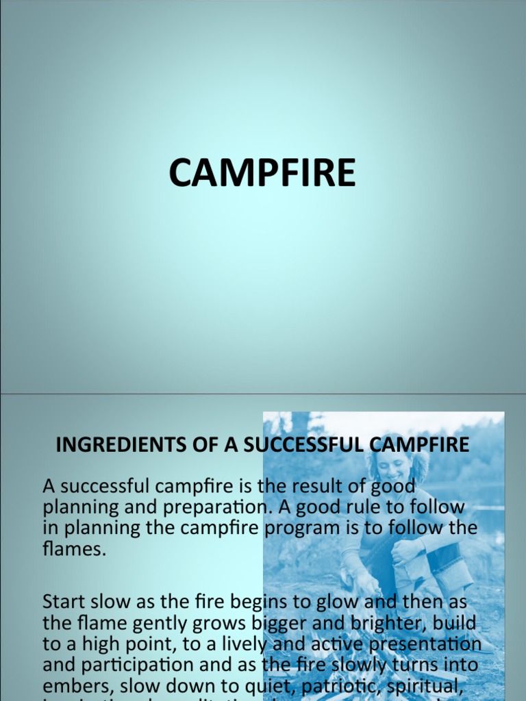 Campfire | PDF | Scouting
