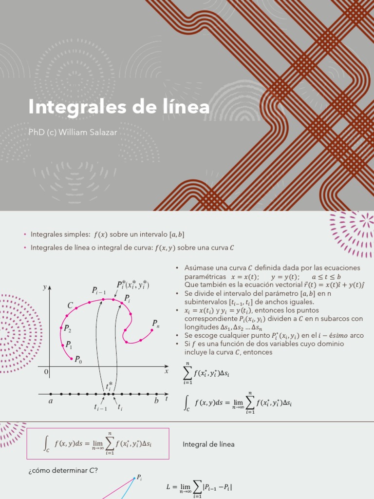 Integrales de Línea | PDF